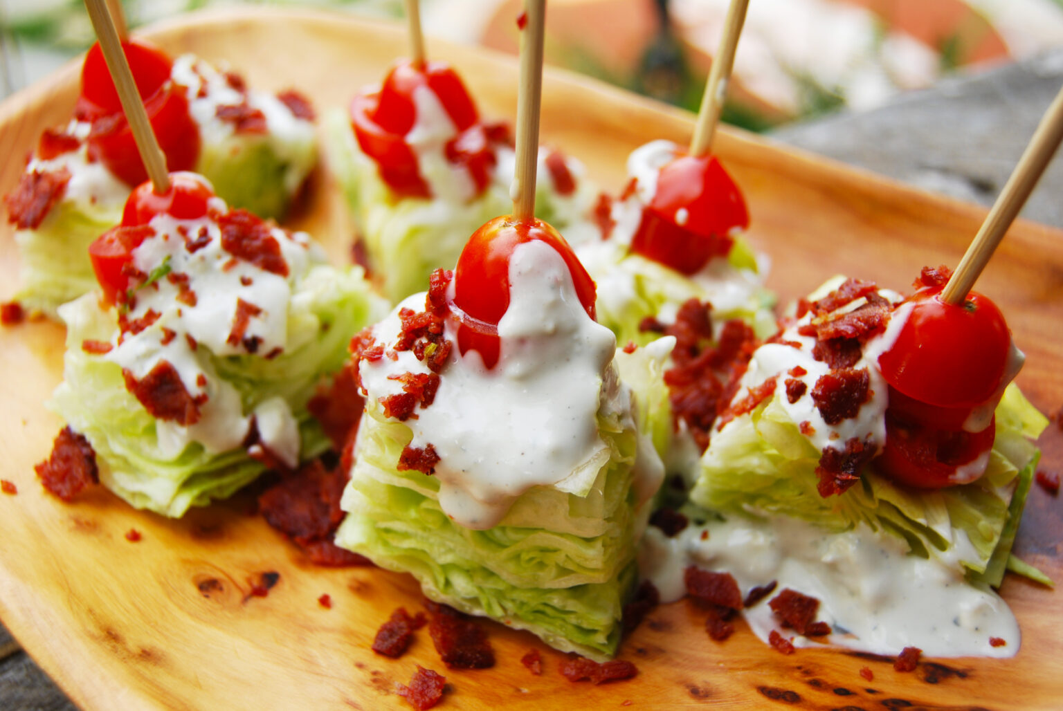 Lettuce Wedge Bites - Women of Today