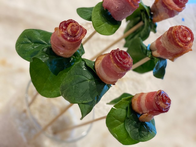 Camila's Baked Bacon Roses - Women of Today