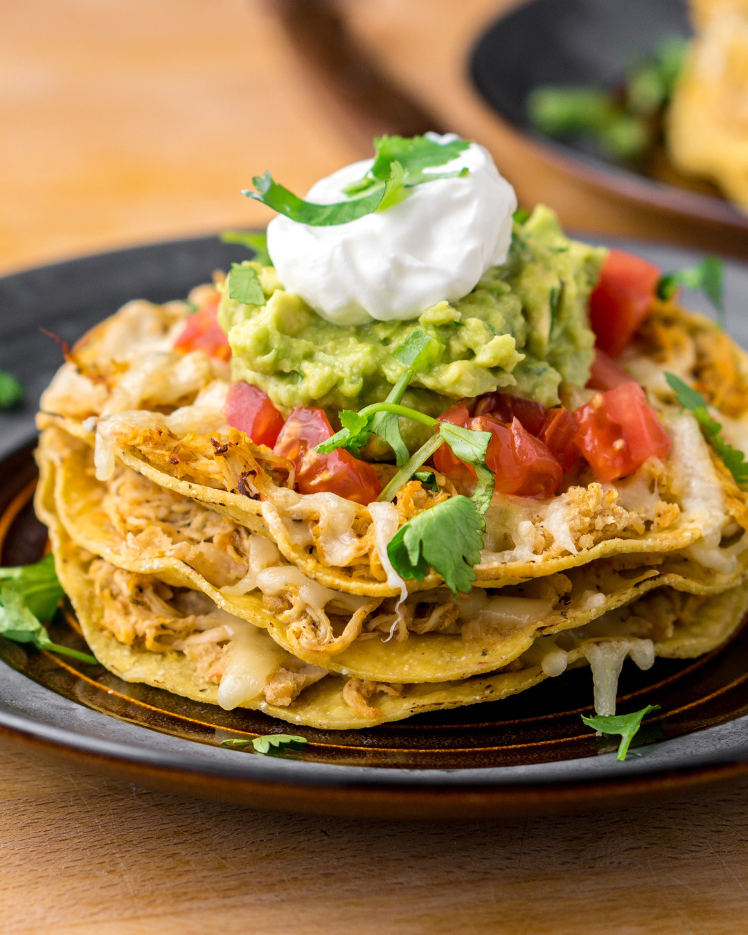 Tostada Enchilada Stacker - Recipe Guide