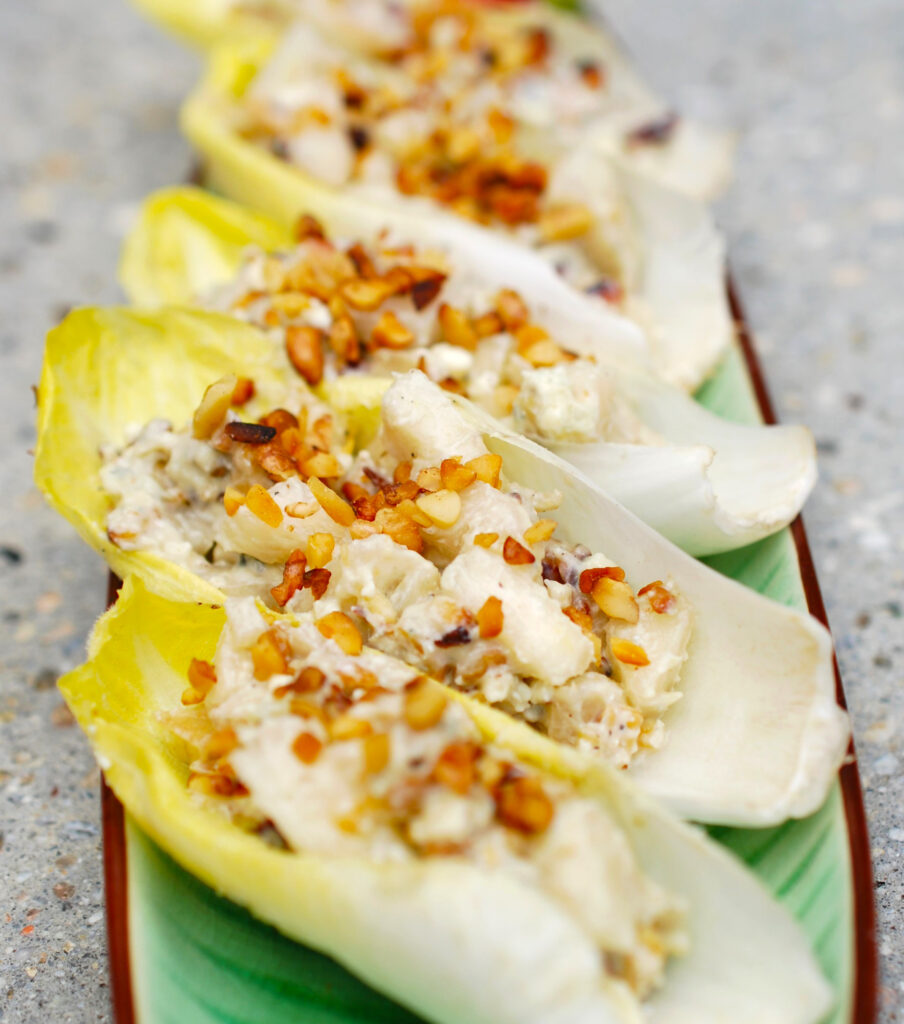Pear and Cheese Endive Bites - Women of Today
