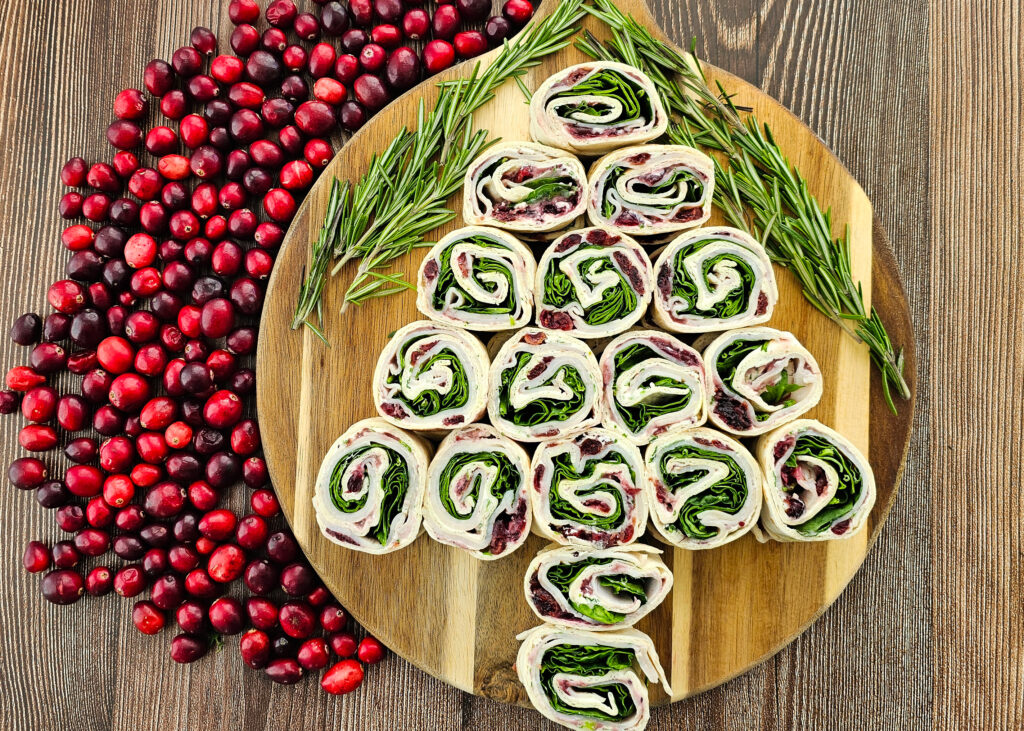 Holiday Turkey Cranberry Pinwheel Bites - Women of Today
