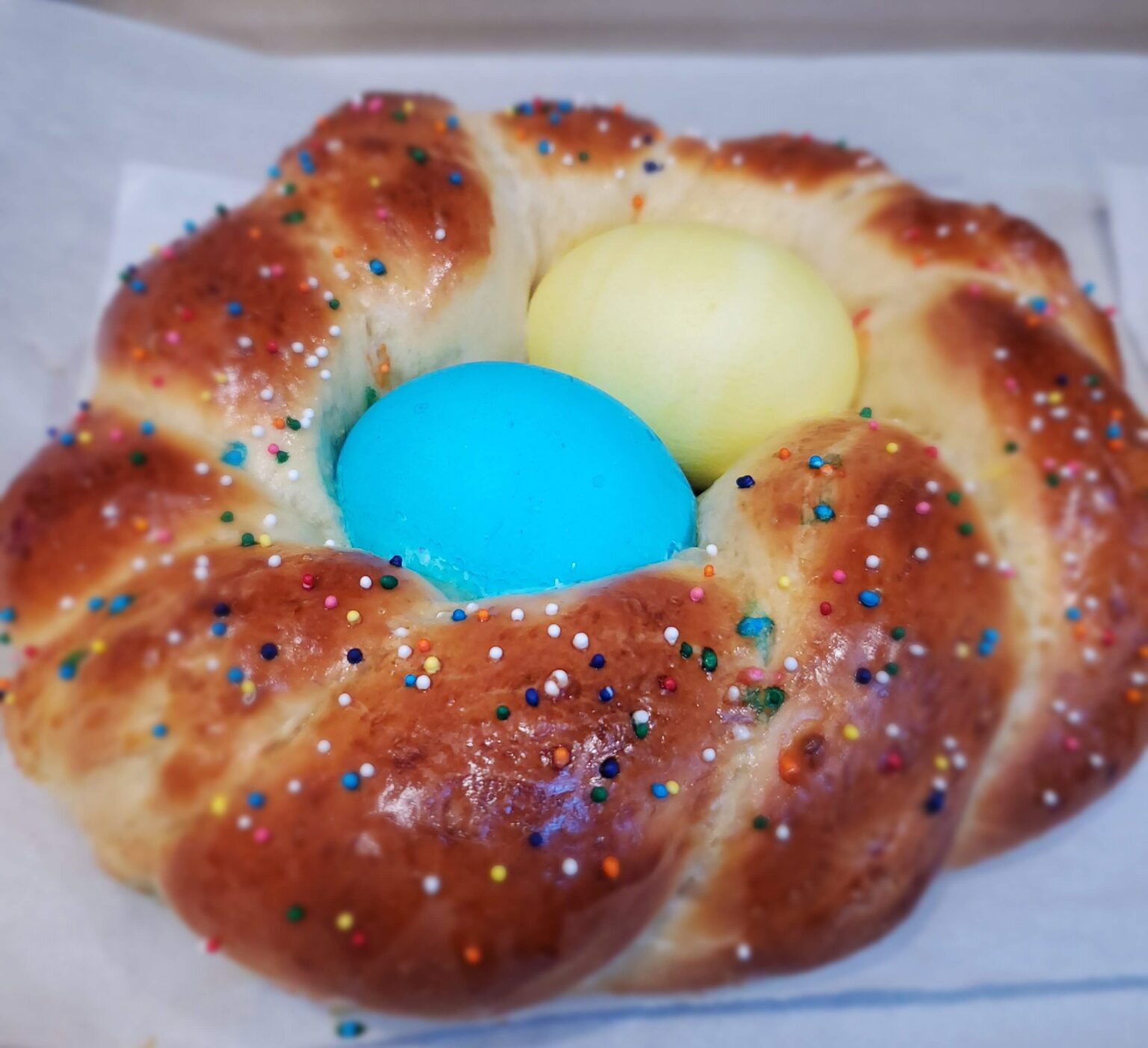 Easter Bread Wreaths - Women of Today