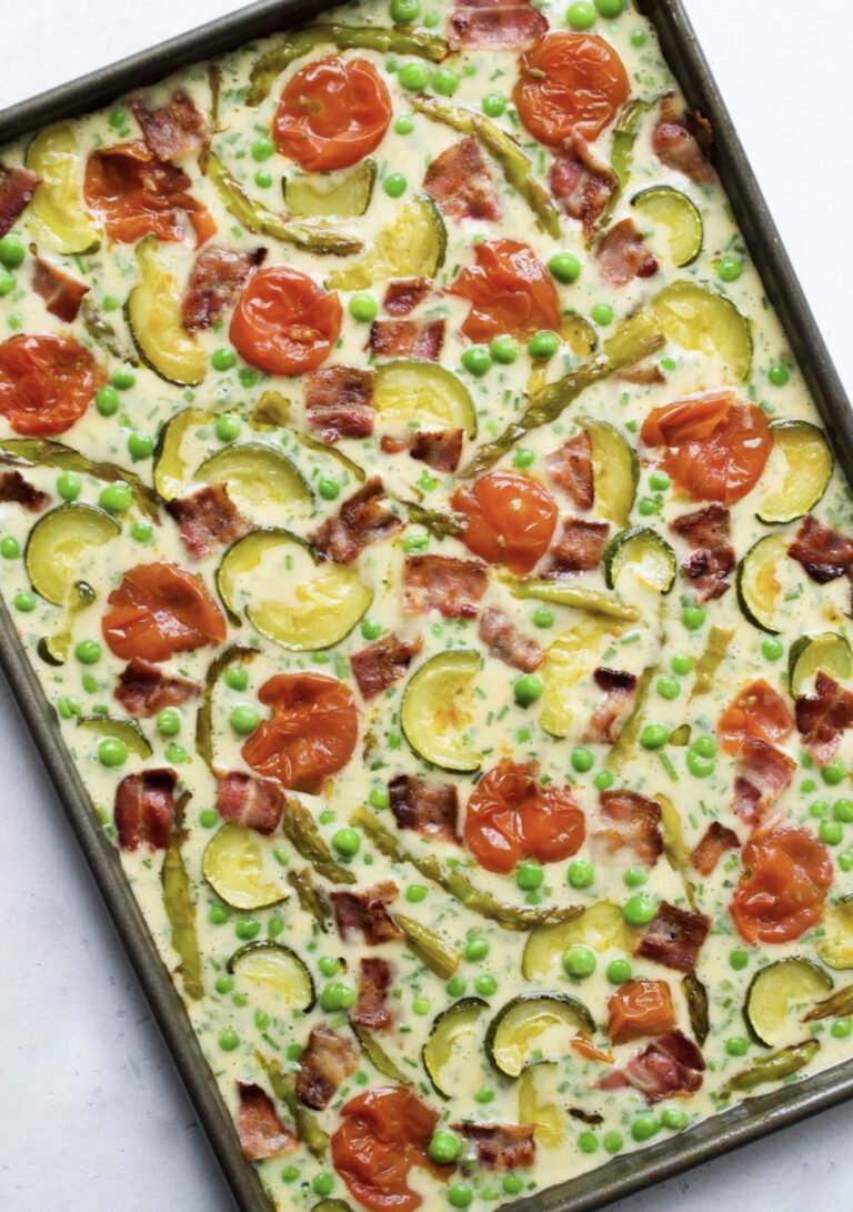 Summer Sheet Pan Frittata - Women of Today