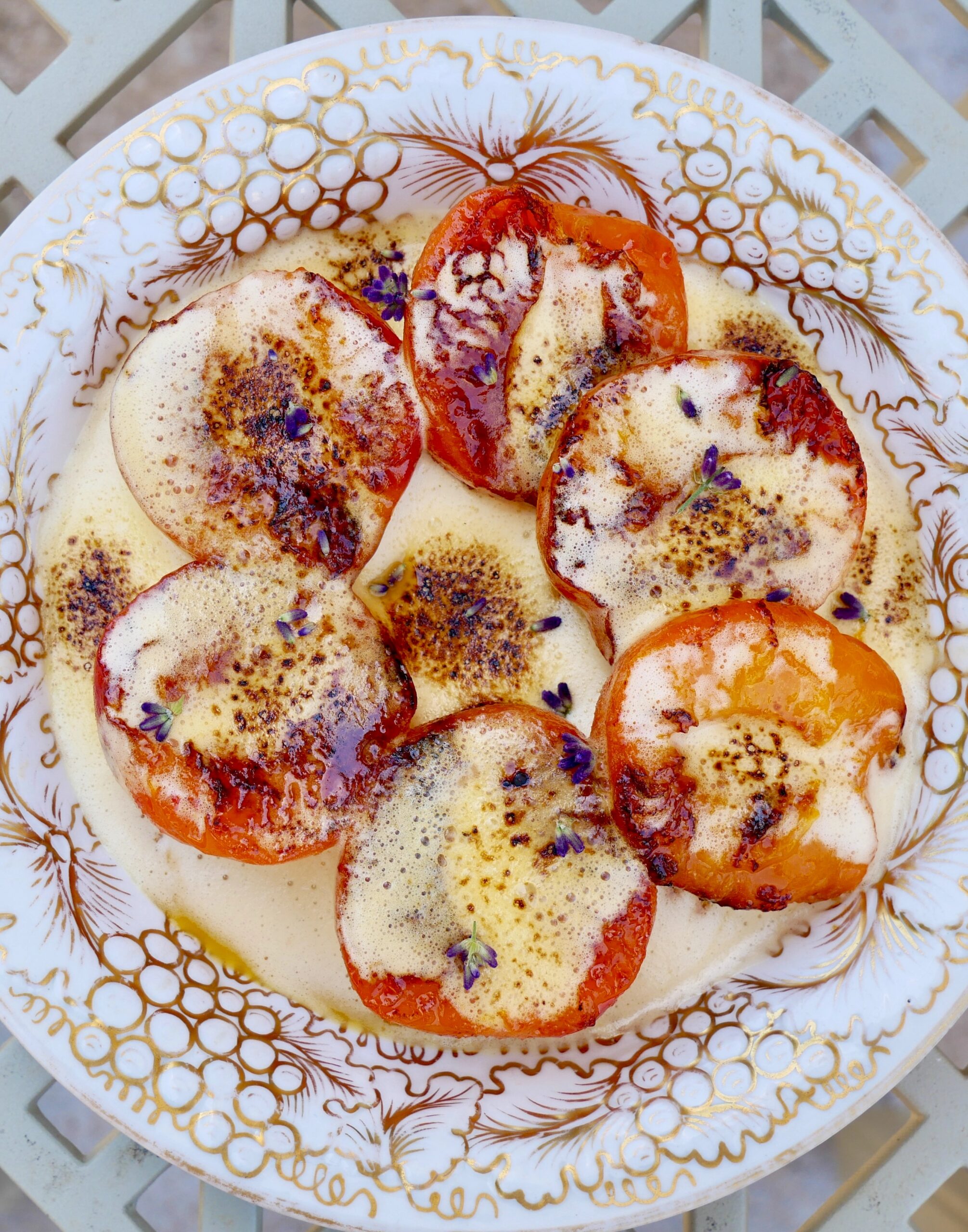 Classic Sabayon with Grilled Apricots - Women of Today