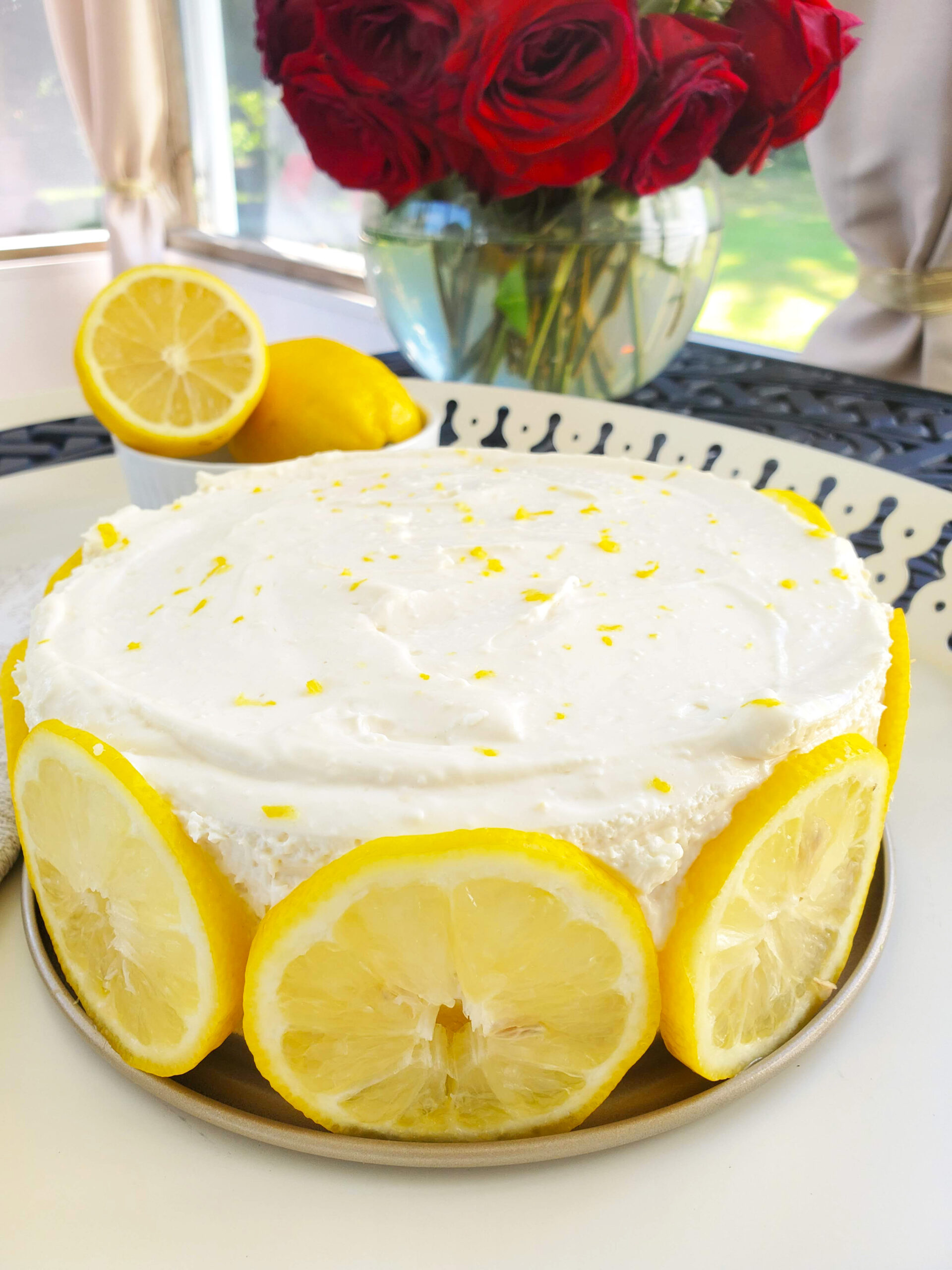 No Bake Lemon Cheesecake - Women of Today