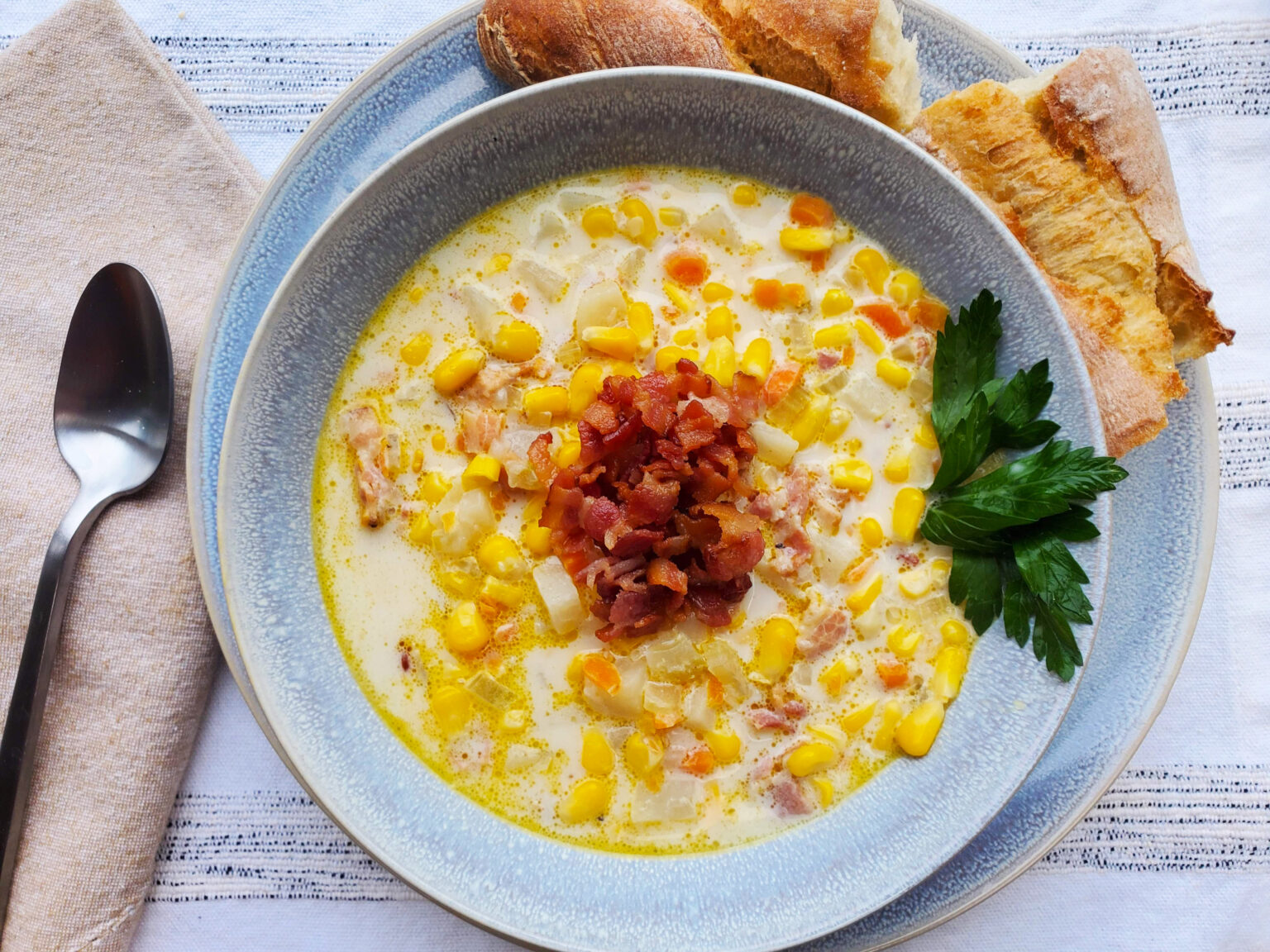 Hearty Corn Chowder - Women of Today