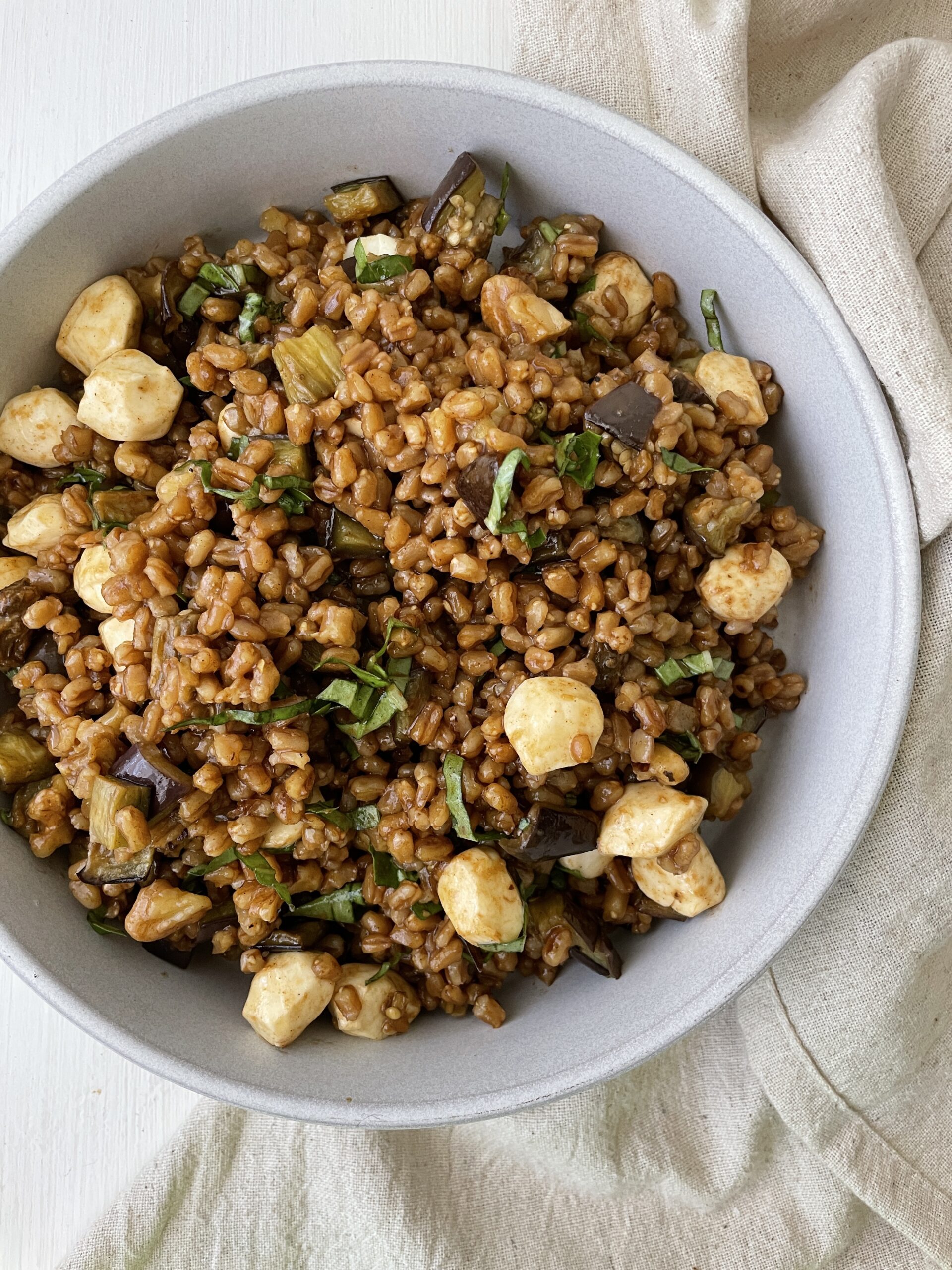 Farro Salad with Pomegranate Vinaigrette - Women of Today