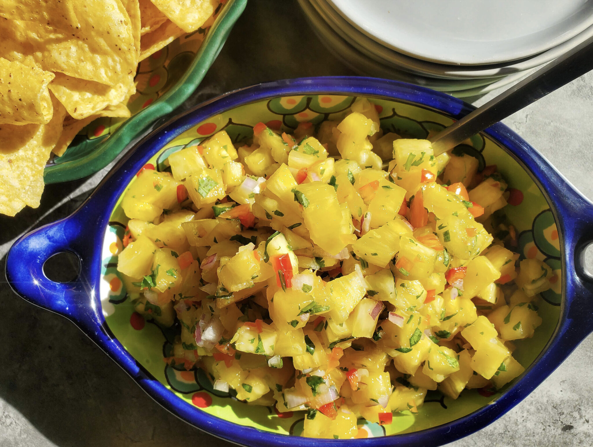 Sweet and Spicy Pineapple Salsa - Women of Today