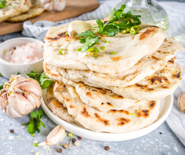 Vegan Naan Bread - Women of Today