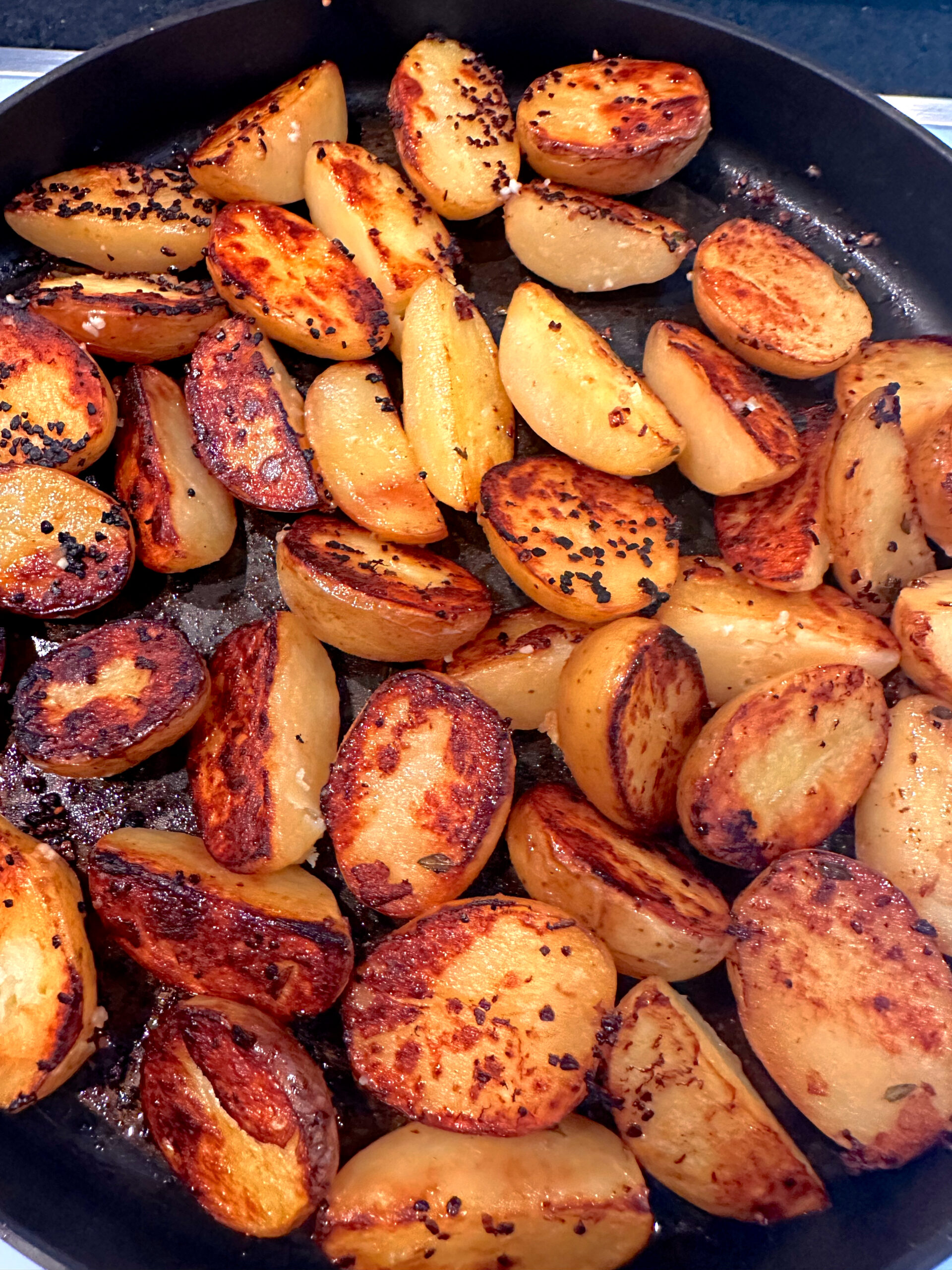 Perfectly Pan Seared Potatoes - Women of Today