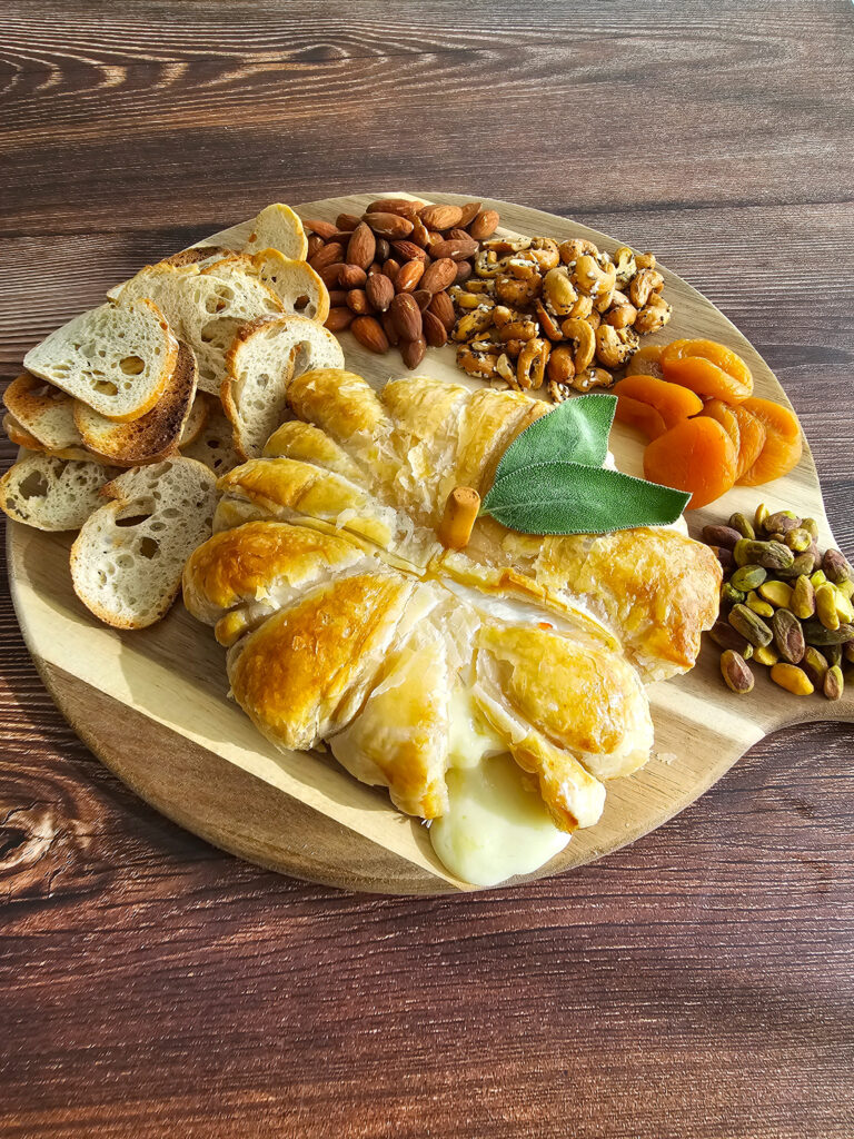 Pumpkin Shaped Baked Brie - Women of Today