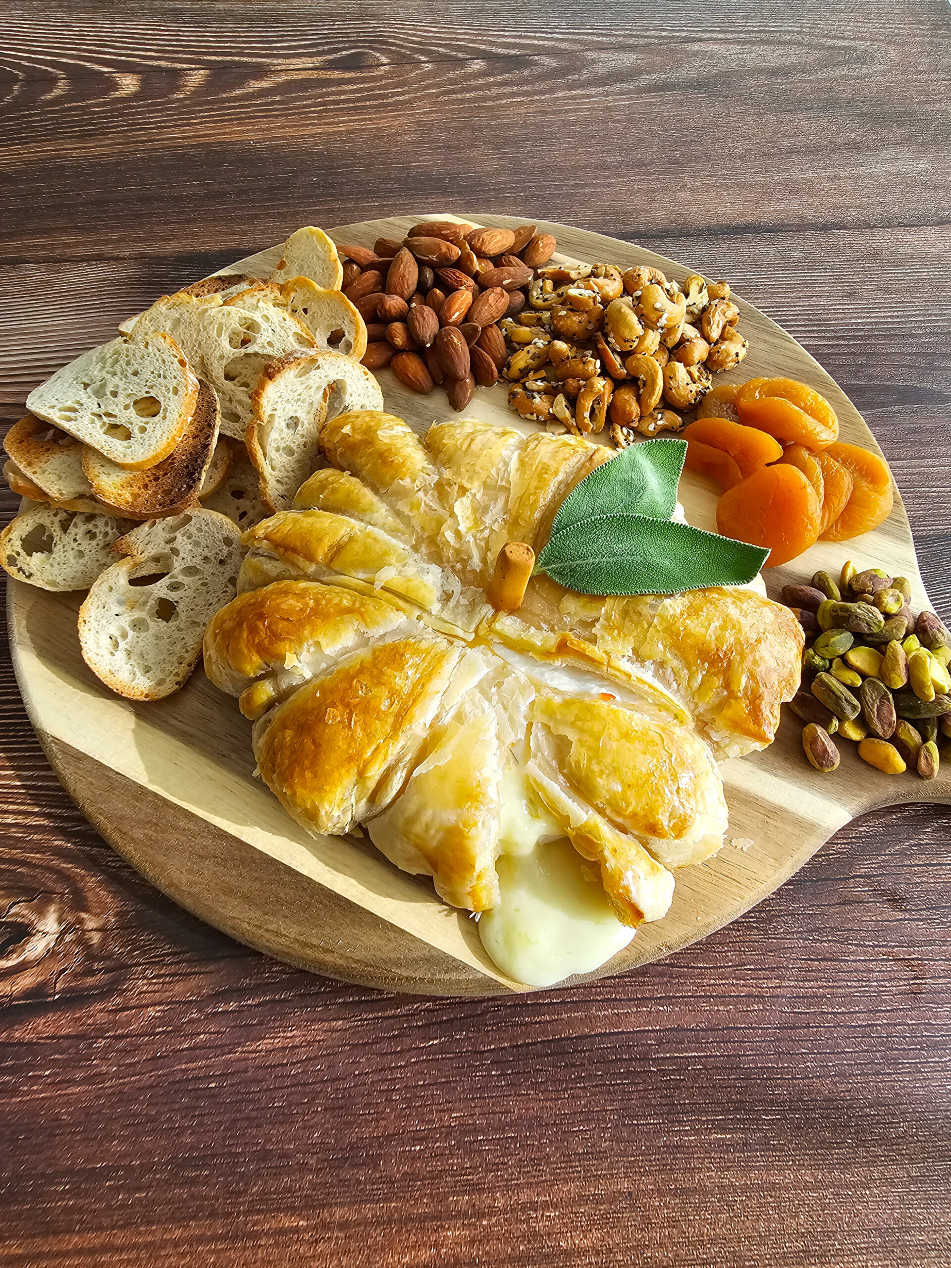 Pumpkin Shaped Baked Brie - Women of Today