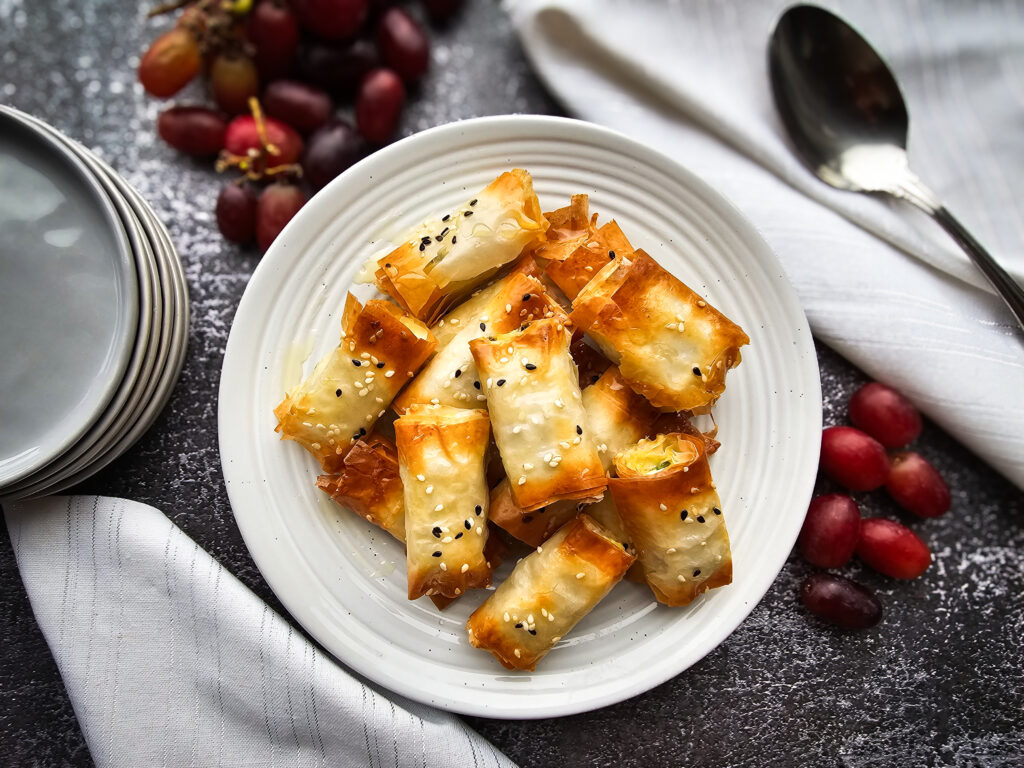 Baked Feta Phyllo Bites - Women of Today