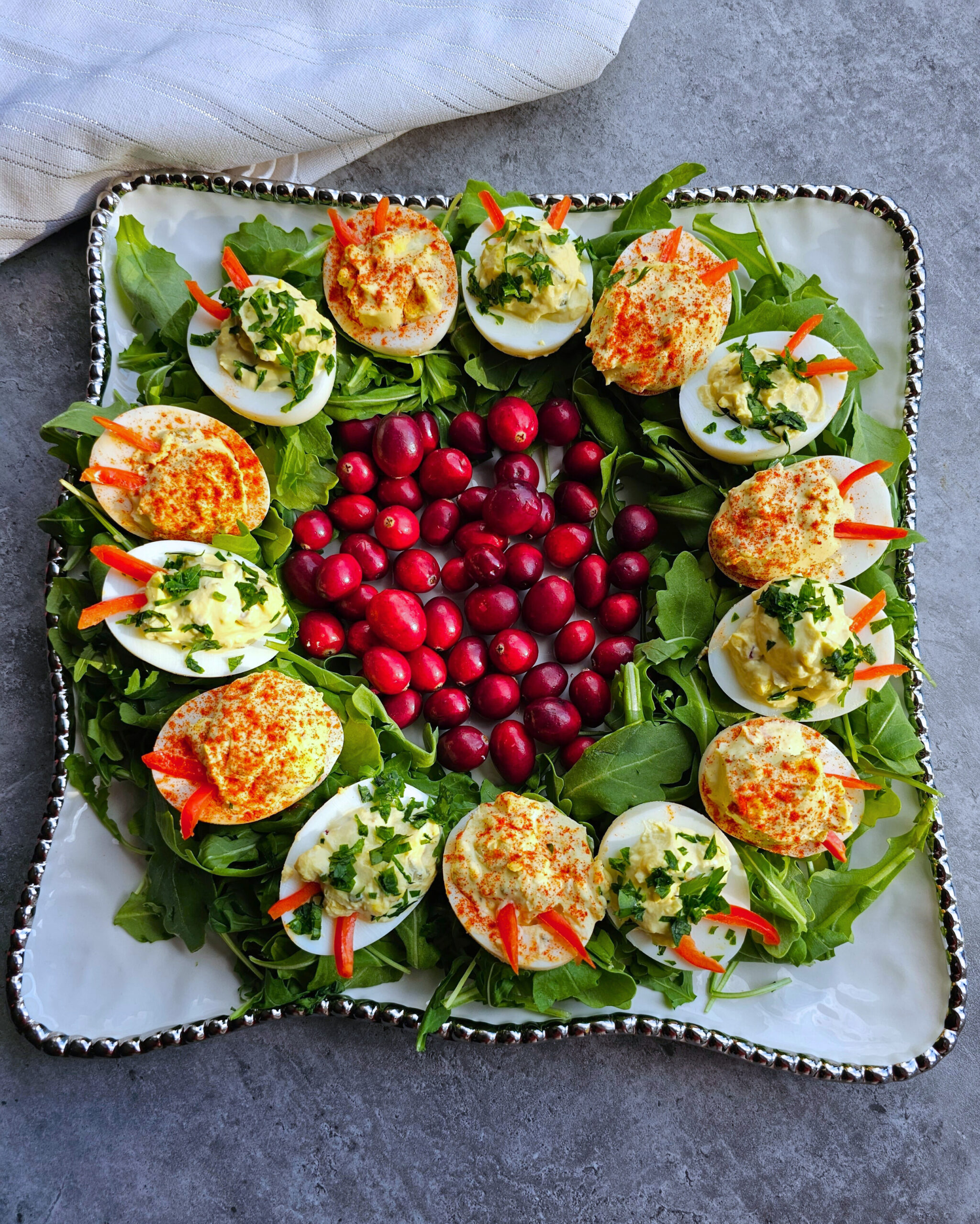 Deviled Egg Wreath - Women of Today