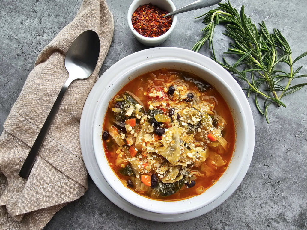 Cabbage Minestrone - Women of Today