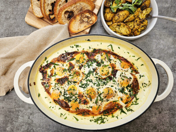 Easiest Baked Eggs - Women of Today