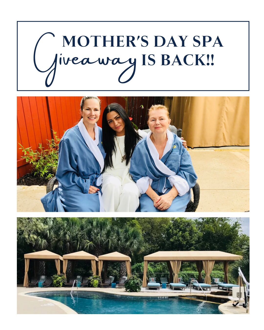 **CLOSED** Mother's Day Spa Giveaway 2024 - Women of Today