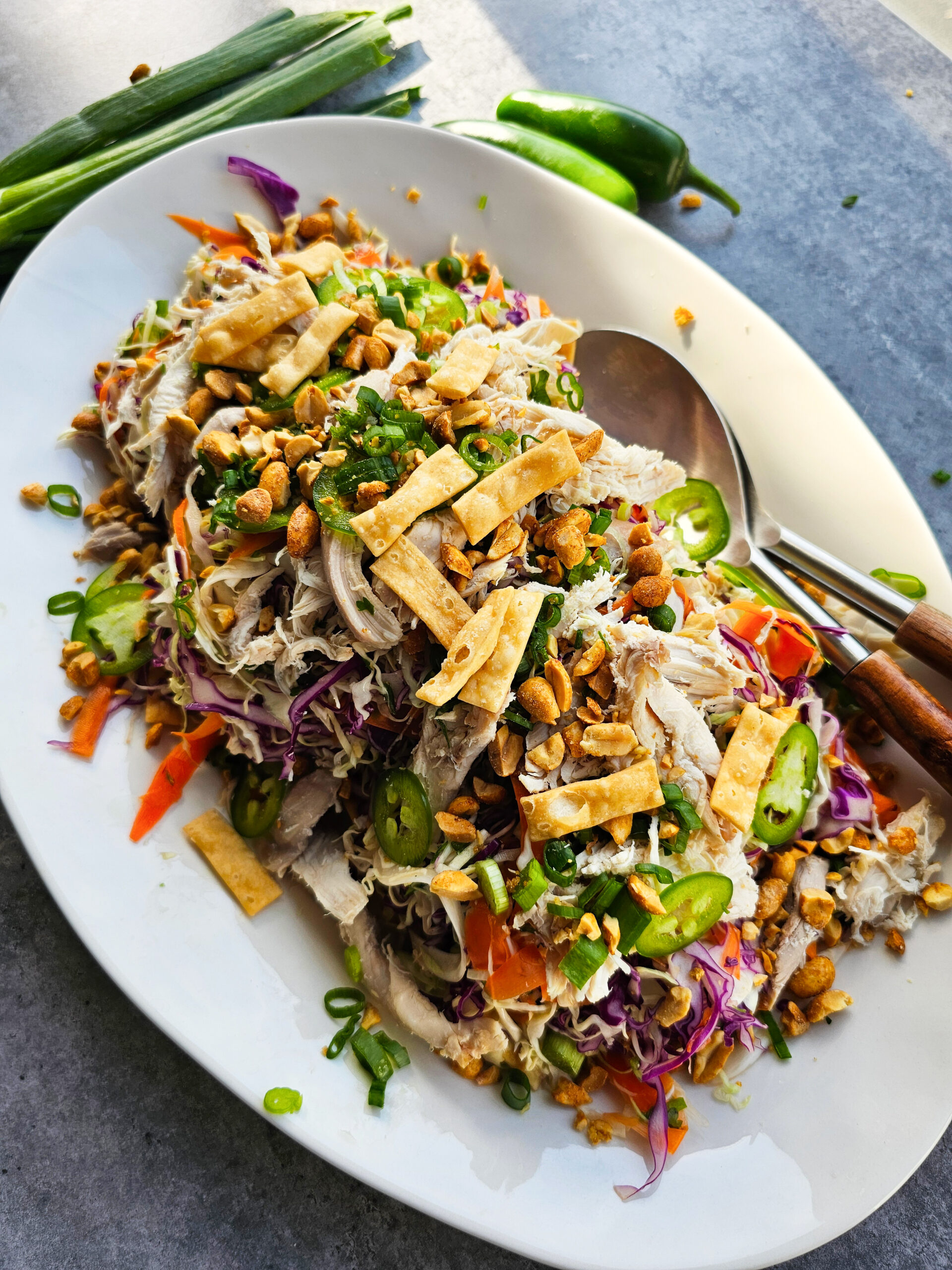 Crunchy Asian Chicken Salad - Women of Today
