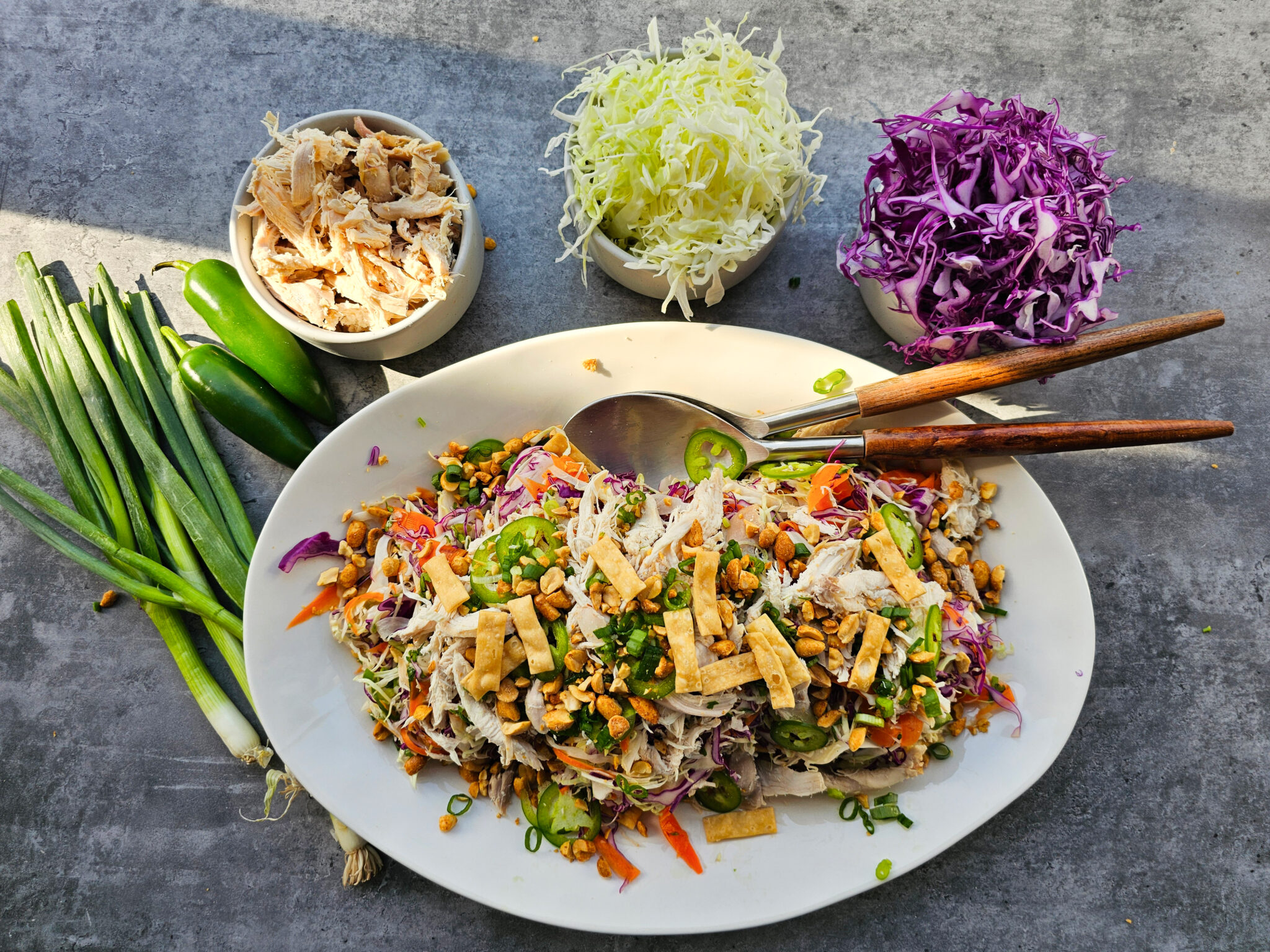 Crunchy Asian Chicken Salad - Women of Today