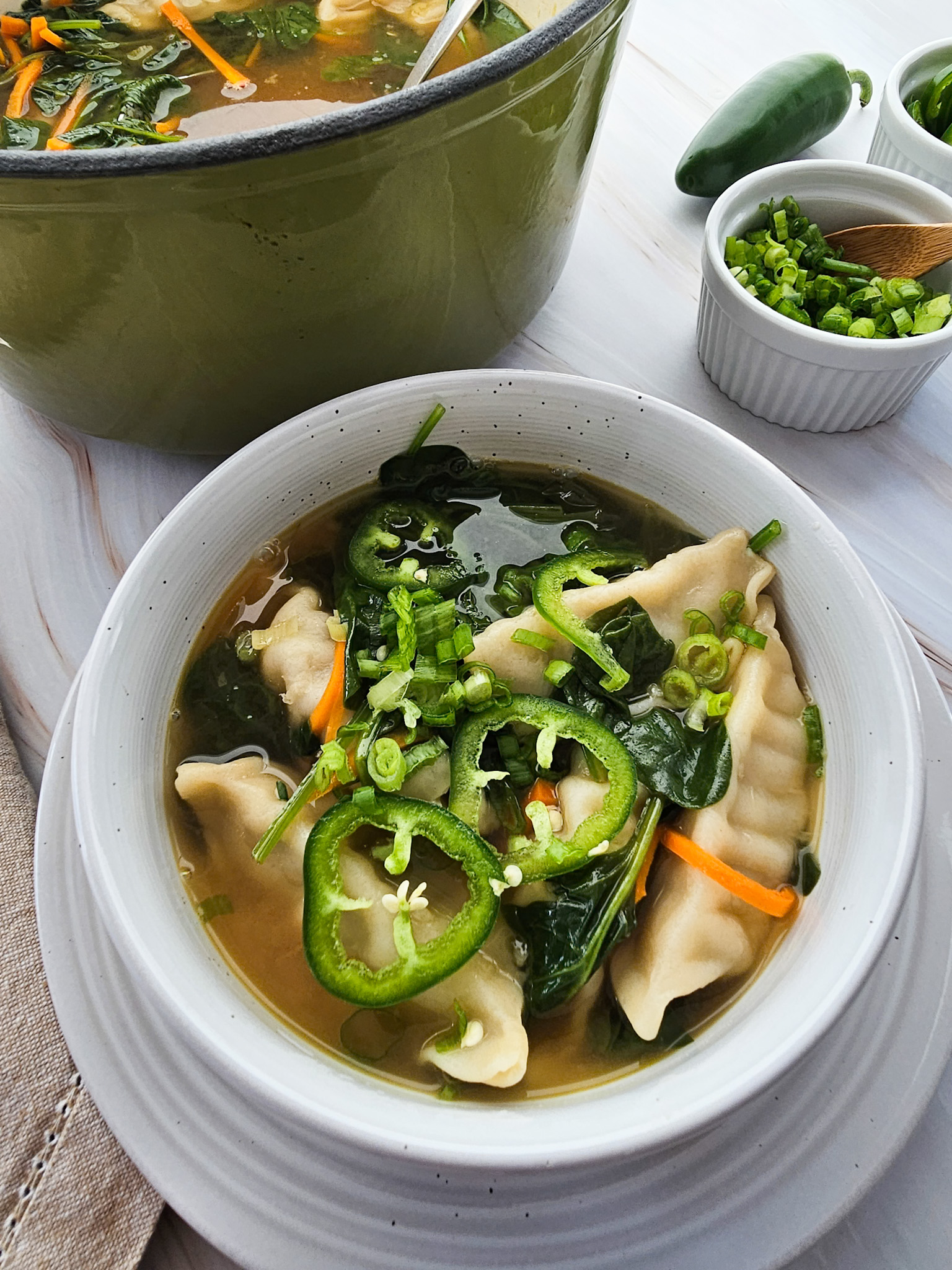 20-Minute Dumpling Soup - Women of Today