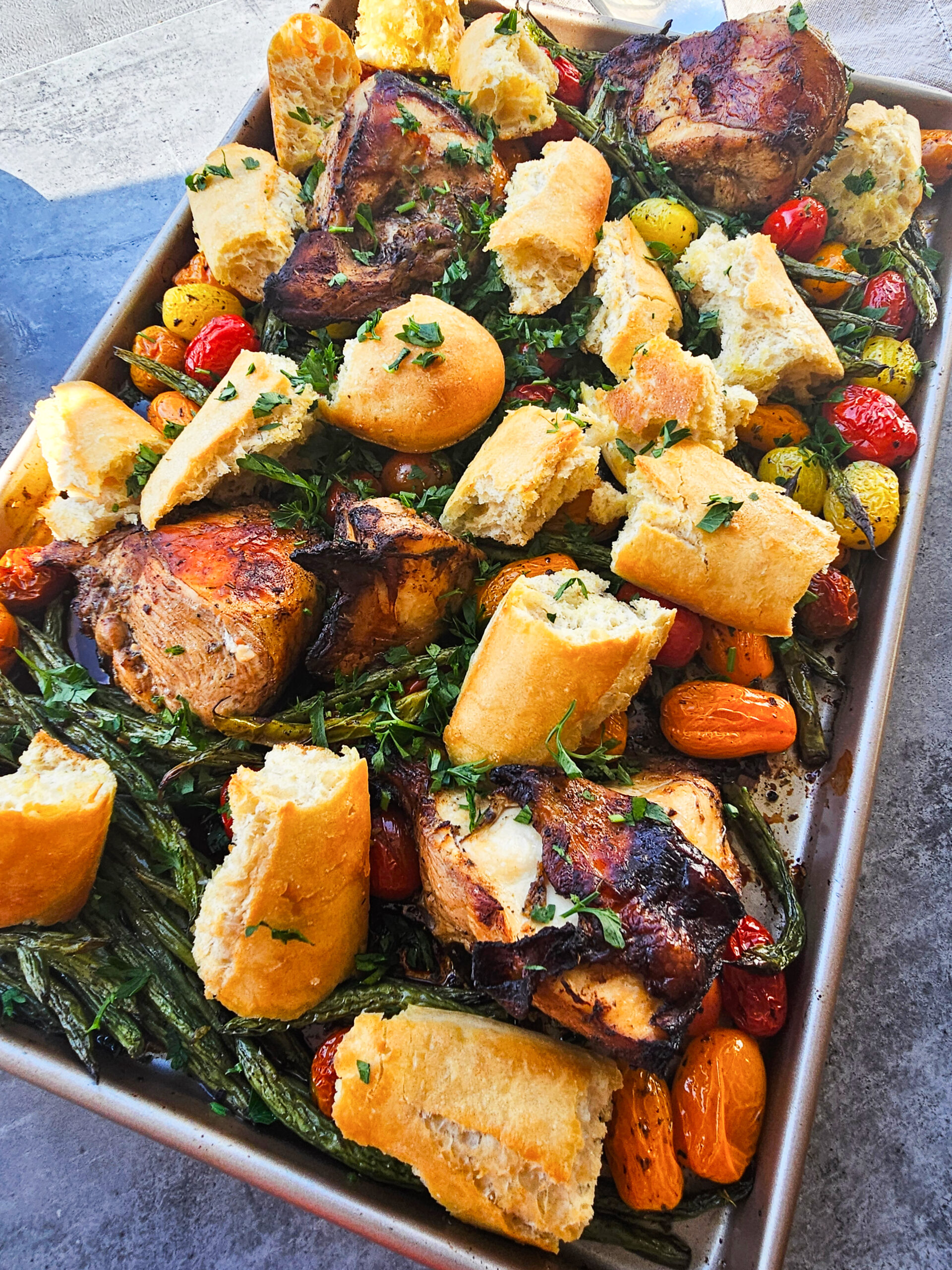 Italian Chicken Sheet Pan - Women of Today