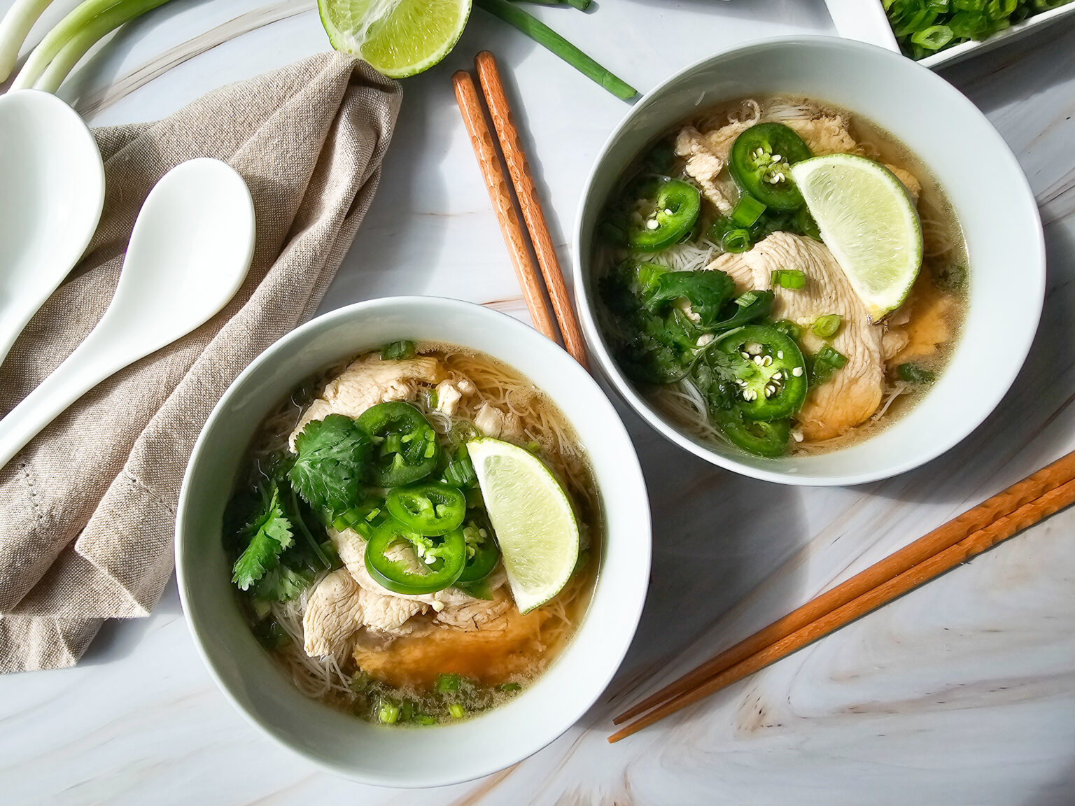Easy Chicken Pho - Women of Today