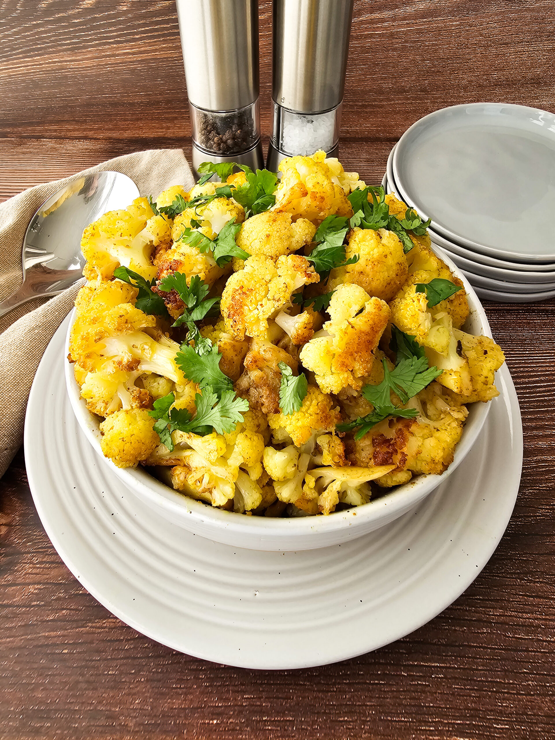 Roasted Curry Cauliflower - Women of Today