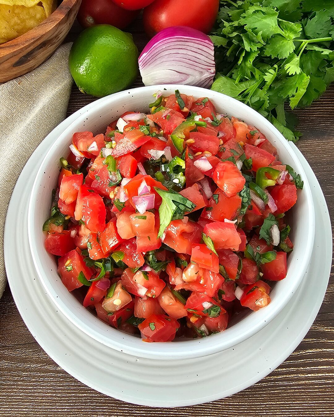 5 Ingredient Pico de Gallo - Women of Today