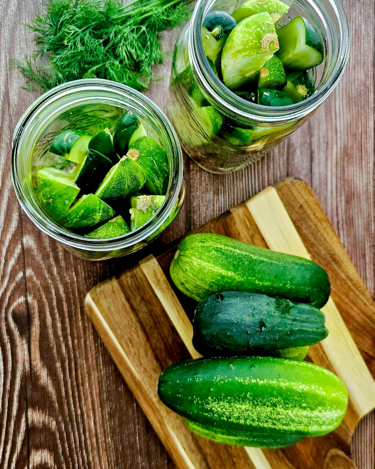 Homemade Dill Pickles - Women of Today