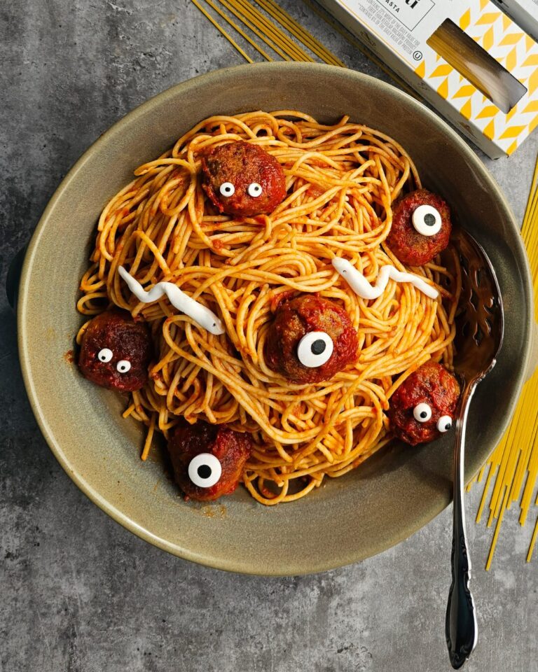 Spooky Eyeball Meatballs - Women of Today