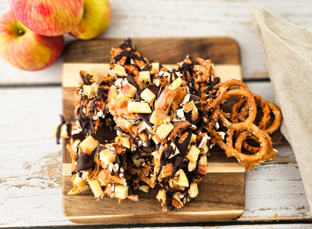 Dark Chocolate Apple Bark - Women of Today