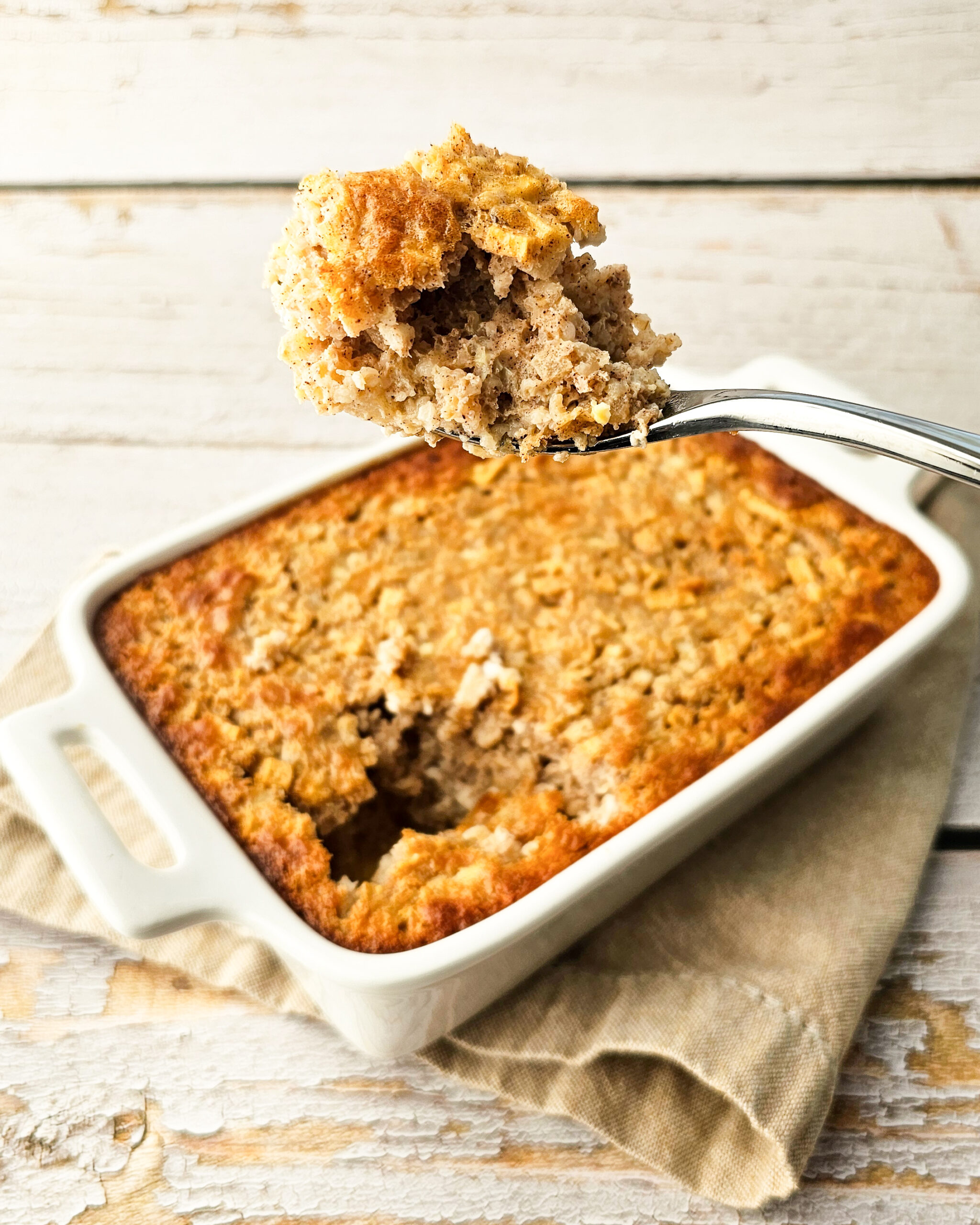 Morning Apple Cottage Cheese Bake - Women of Today