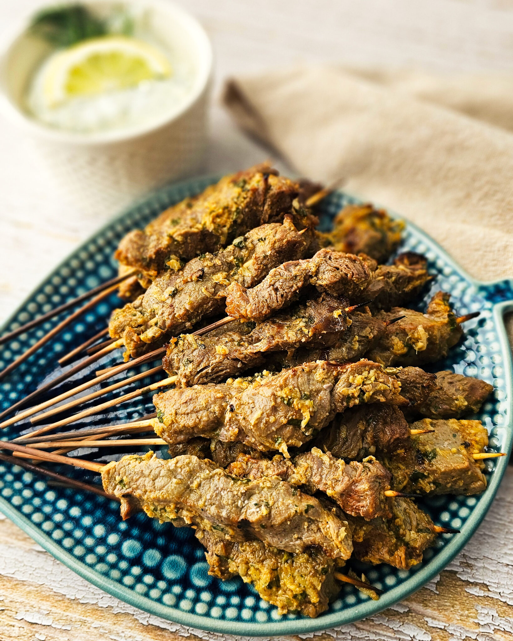 Garlic Ginger Beef Skewers - Women of Today