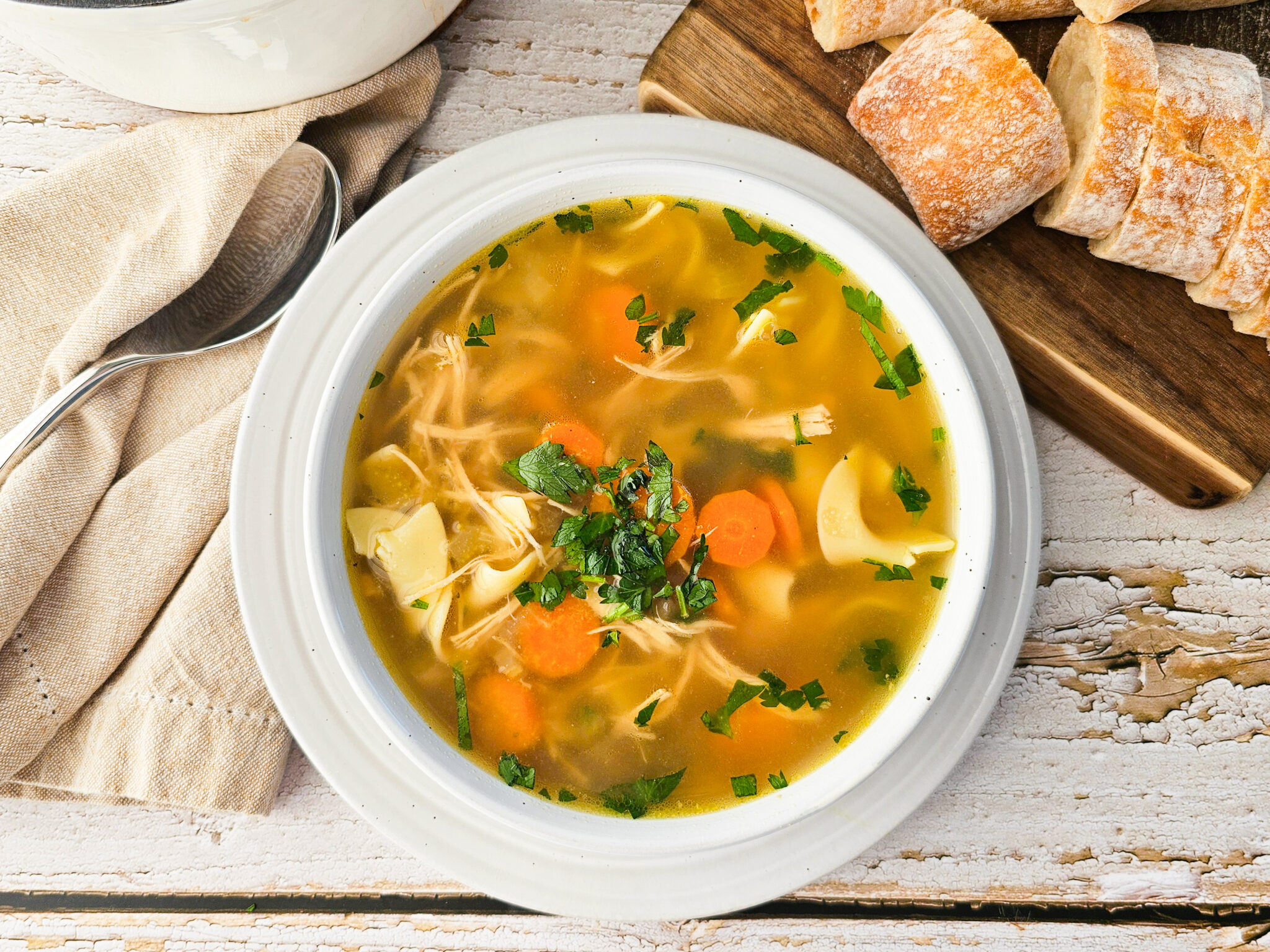Slow Cooker Chicken Noodle Soup - Women of Today