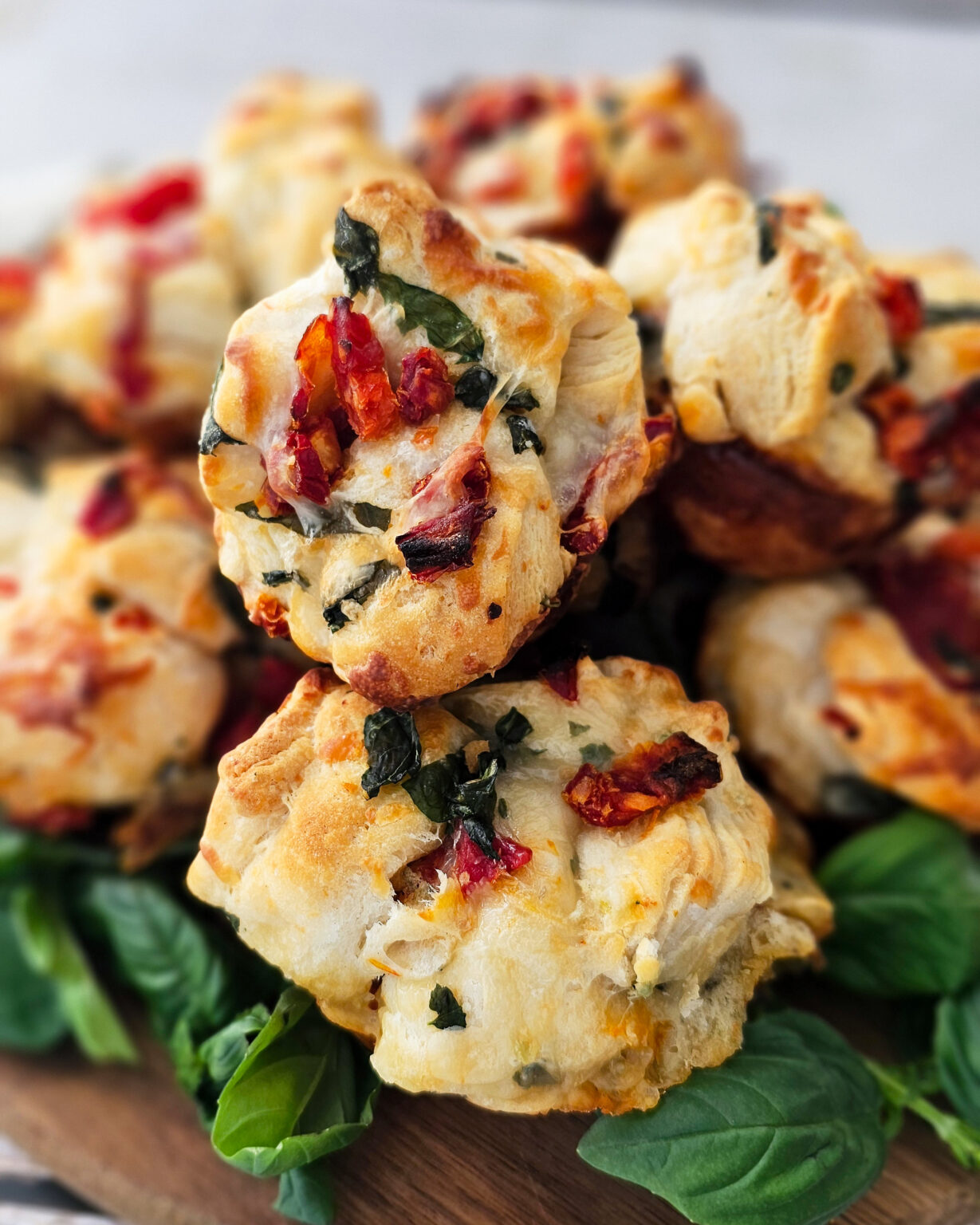 Gourmet Dinner Rolls with Sundried Tomato and Basil - Women of Today