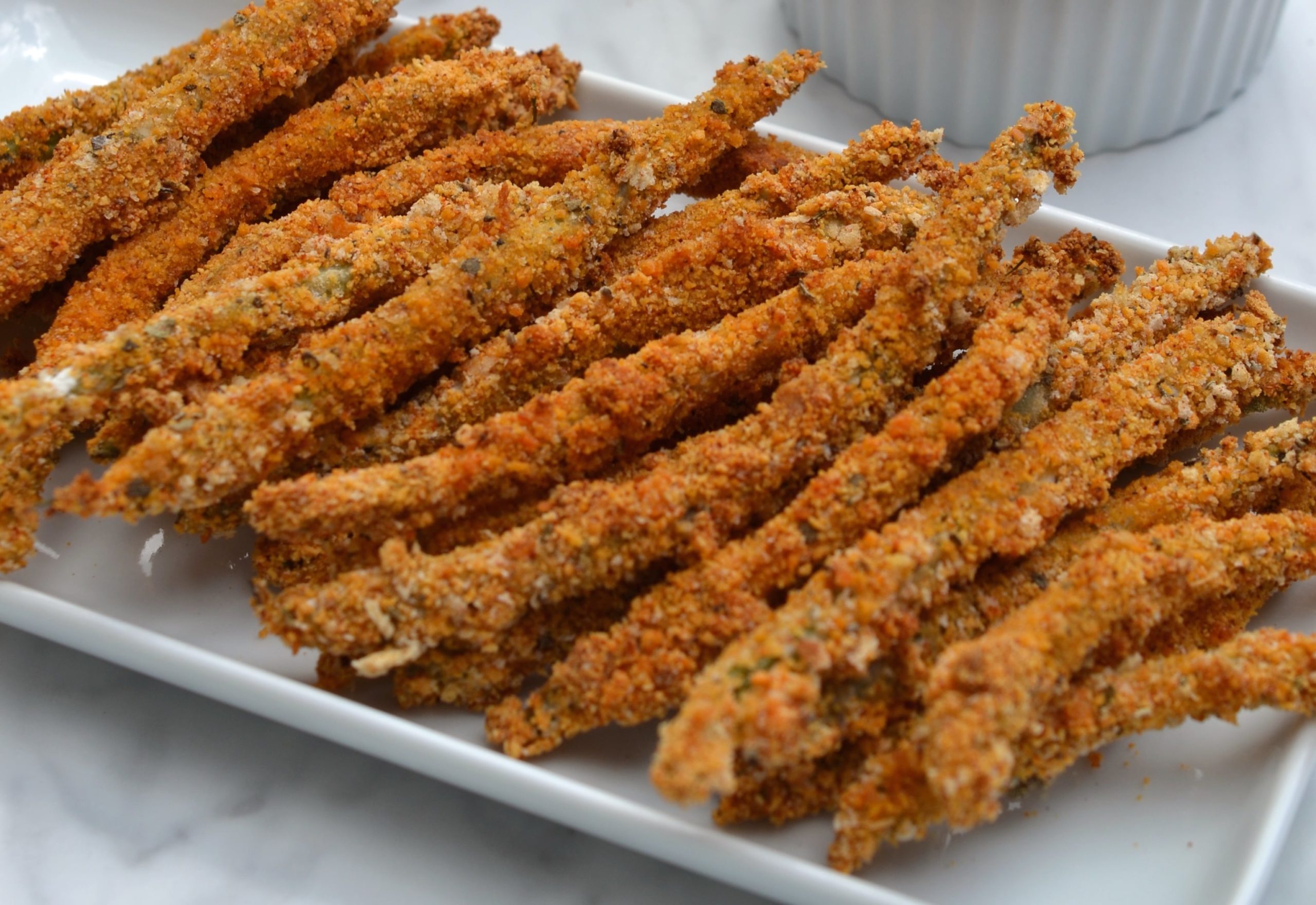 Green Bean Fries With Two Delicious Dips - Women of Today