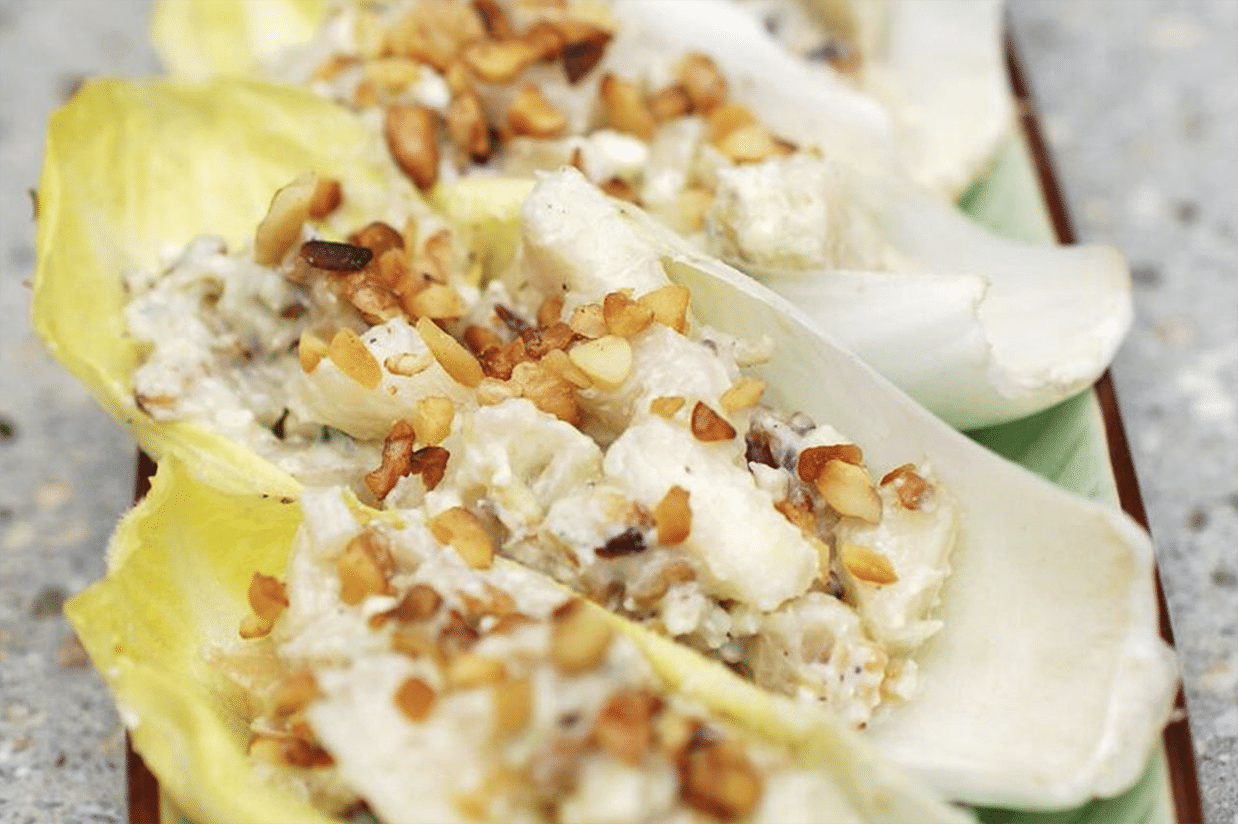 Pear and Cheese Endive Bites - Women of Today